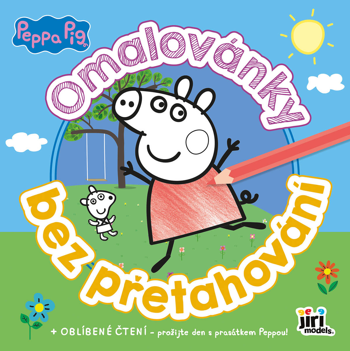 Omalovánky, vystřihovánky: JIRI MODELS Omalovánky bez přetahování Peppa Pig