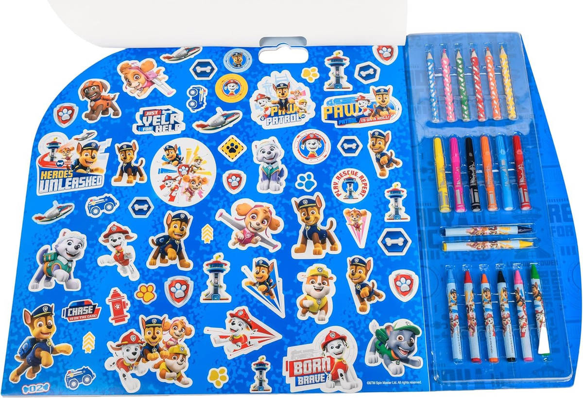 Omalovánky, vystřihovánky: Kreativní set Tlapková Patrola (Paw Patrol ...
