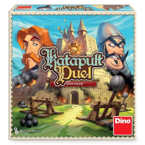 Společenské hry: DINO Hra Katapult Duel *SPOLEČENSKÉ HRY*